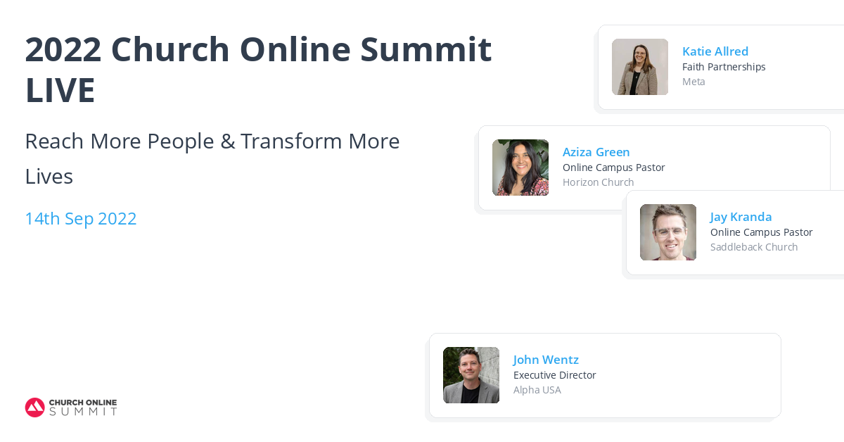 2022 Church Online Summit LIVE