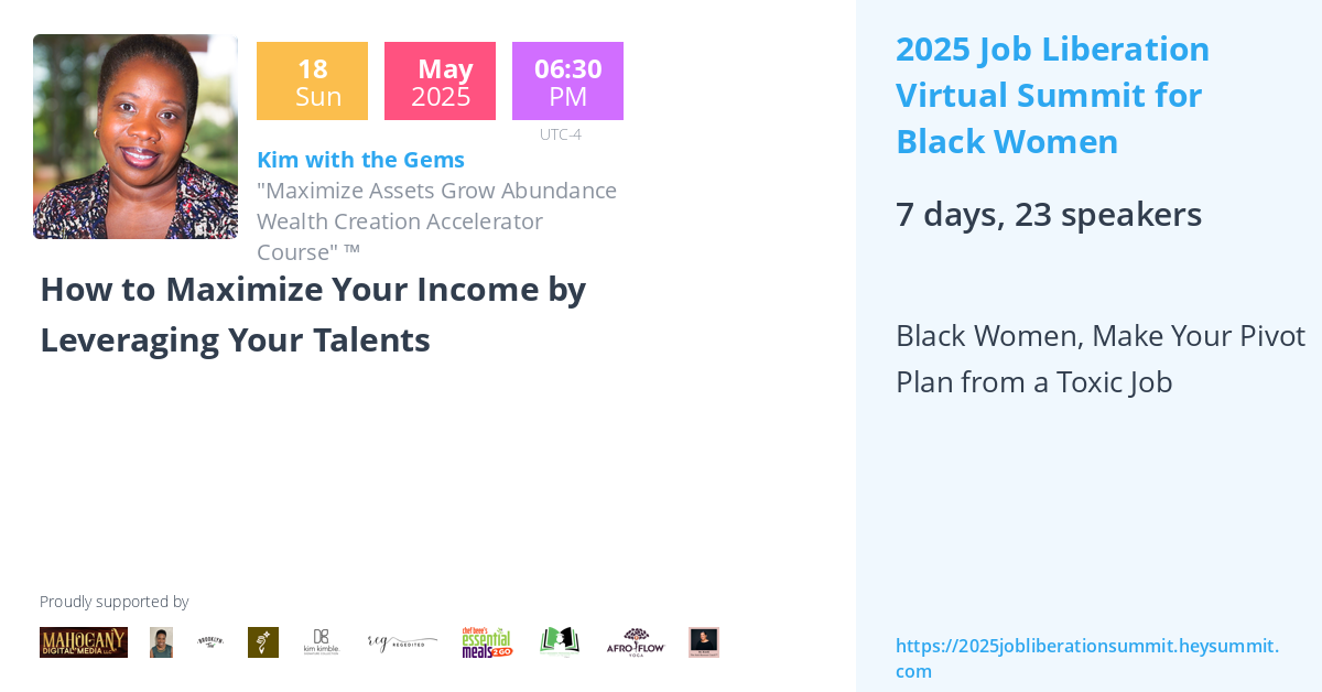 How to Maximize Your Income by Leveraging Your Talents