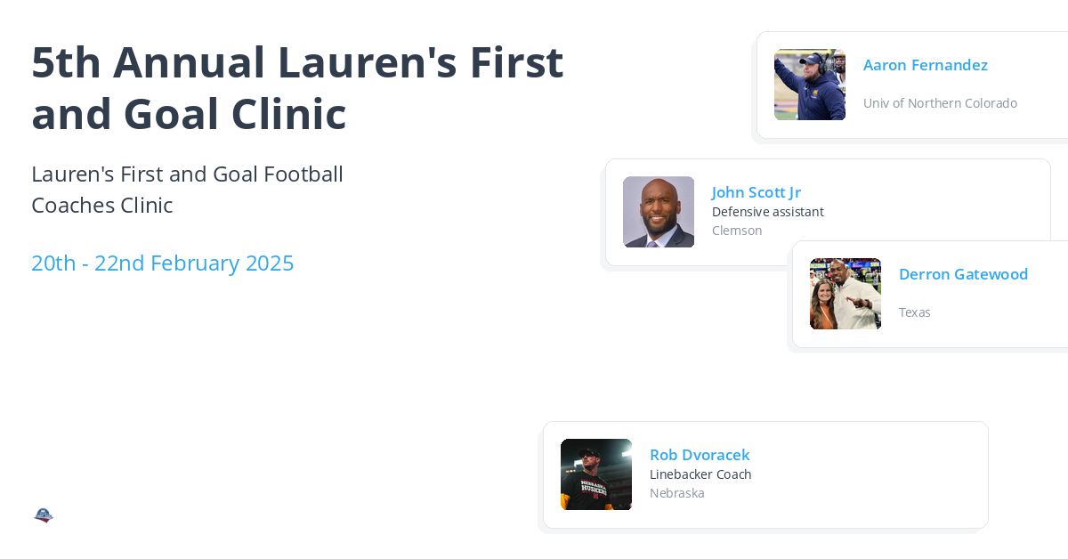 Special Teams - 5th Annual Lauren's First and Goal Clinic