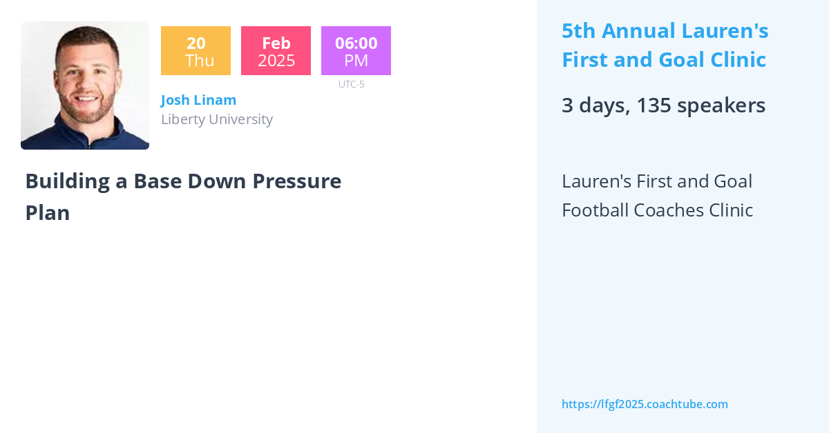 Building a Base Down Pressure Plan