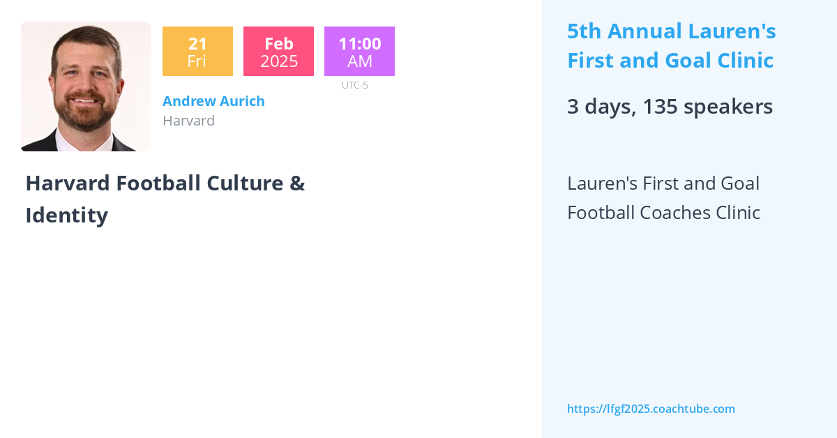 Harvard Football Culture & Identity