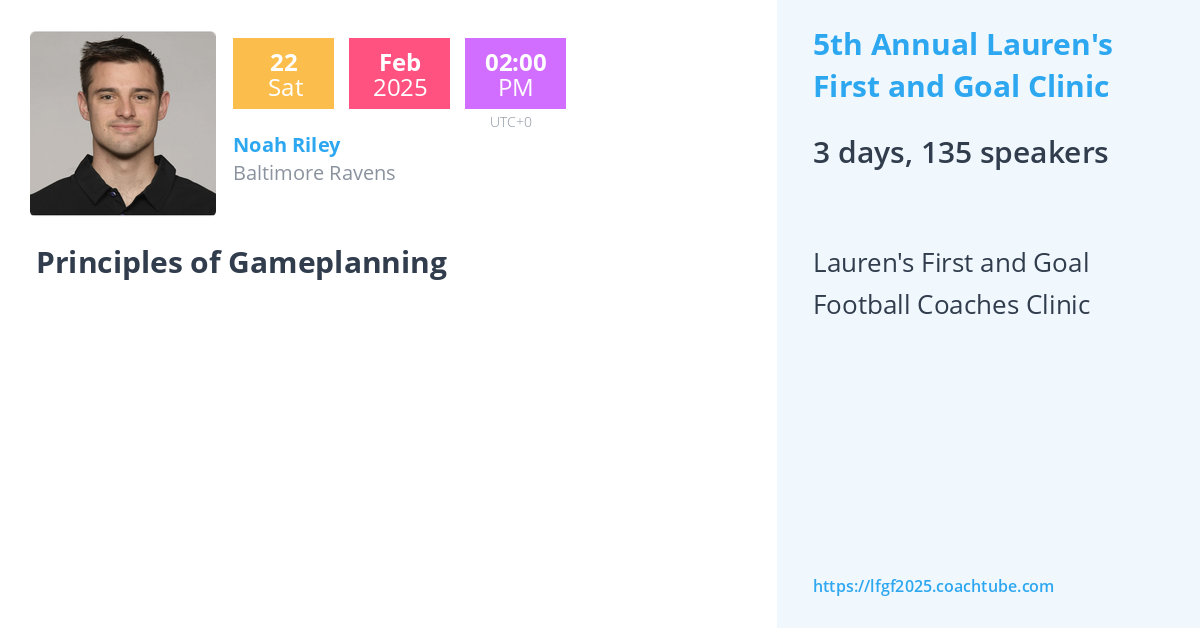 Principles of Gameplanning