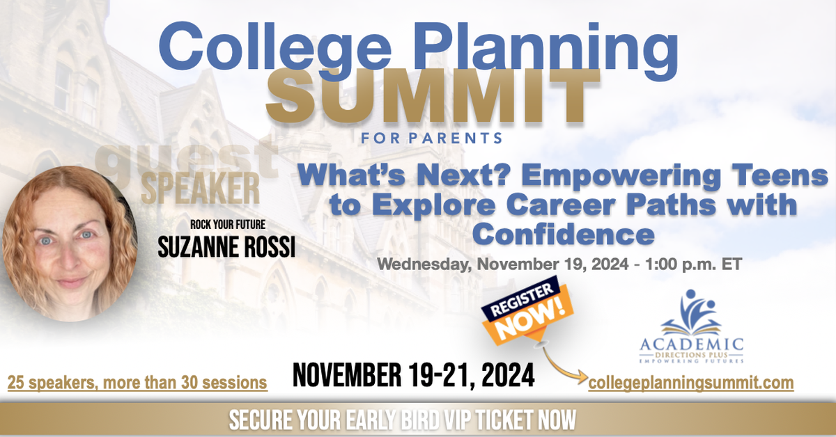 Suzanne Rossi - College Planning Summit