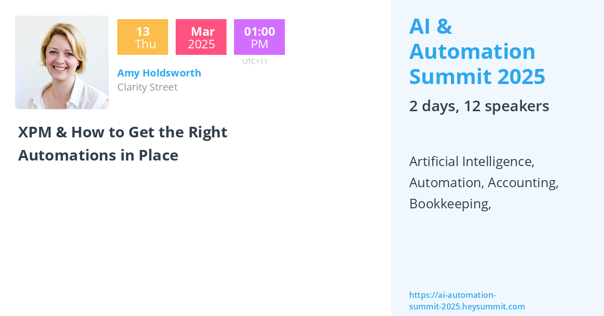 XPM & How to Get the Right Automations in Place