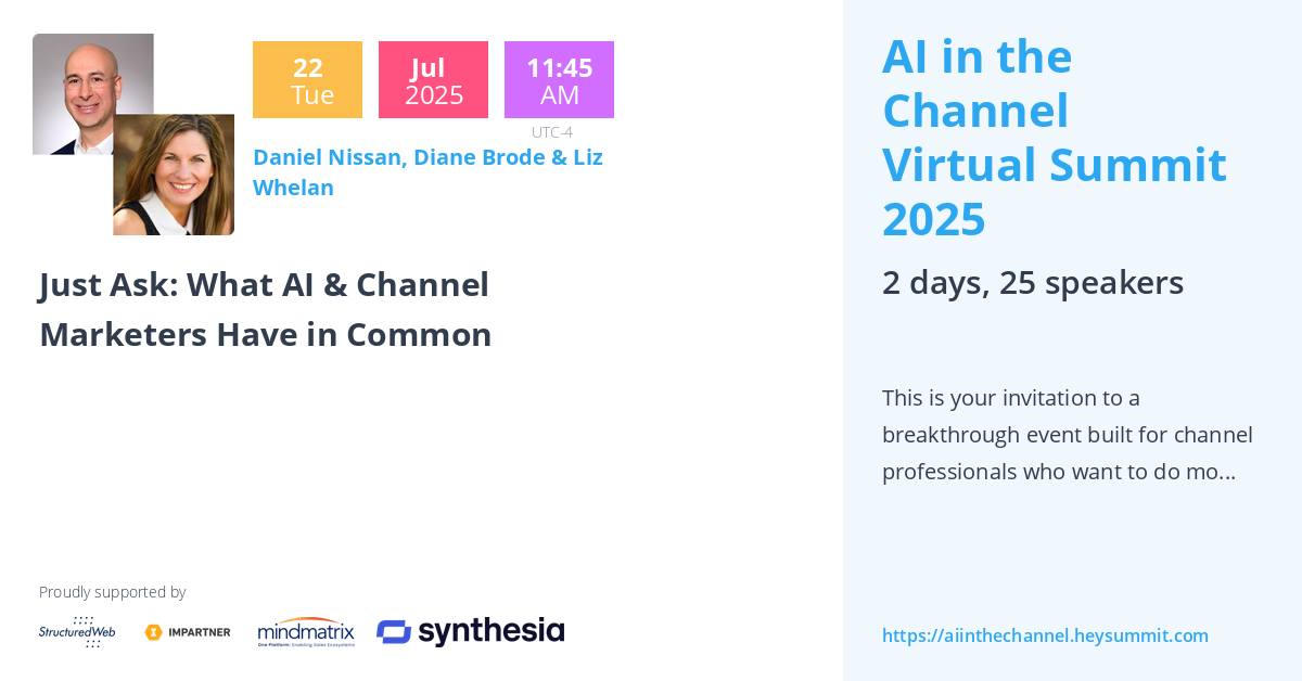 Diane Brode - AI in the Channel Virtual Summit 2025
