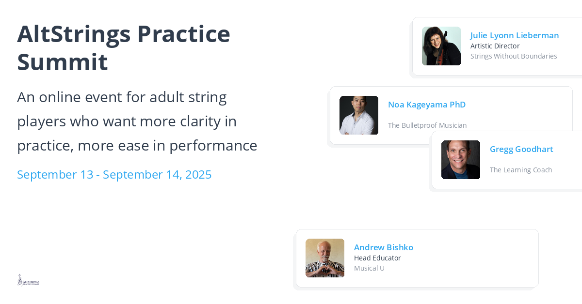 AltStrings Practice Summit