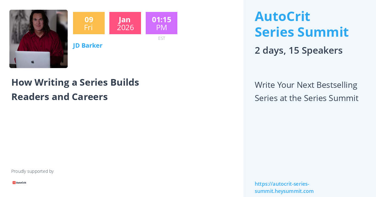 How Writing a Series Builds Readers and Careers