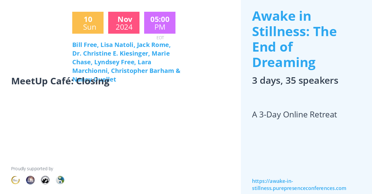 Nancy Ouellet - Awake in Stillness: The End of Dreaming
