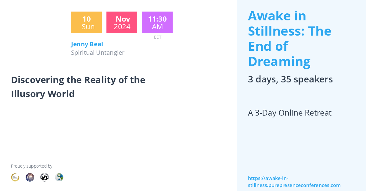 Discovering the Reality of the Illusory World