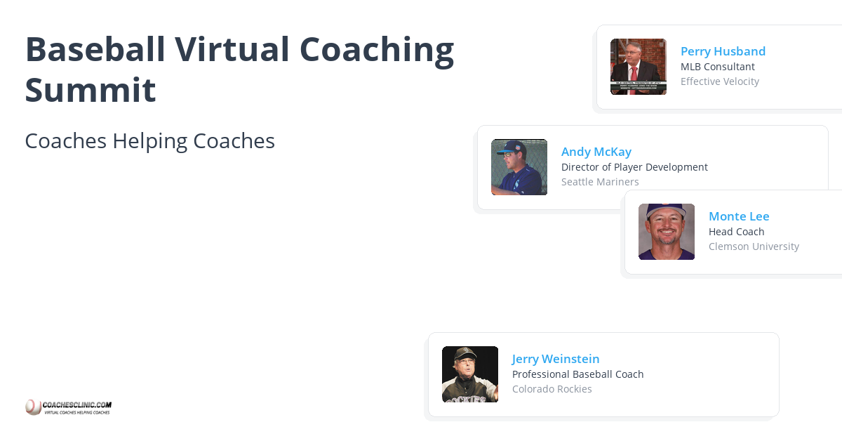 Baseball Virtual Coaching Summit
