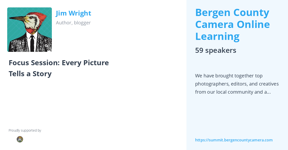 Jim Wright - Bergen County Camera Online Learning