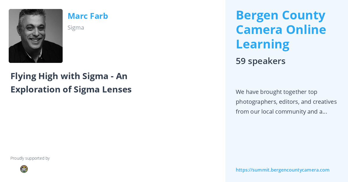 Flying High with Sigma - An Exploration of Sigma Lenses