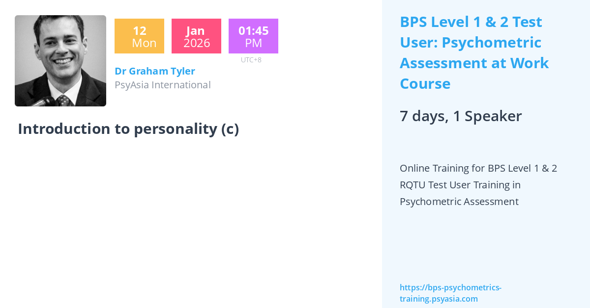 Introduction to personality (c)