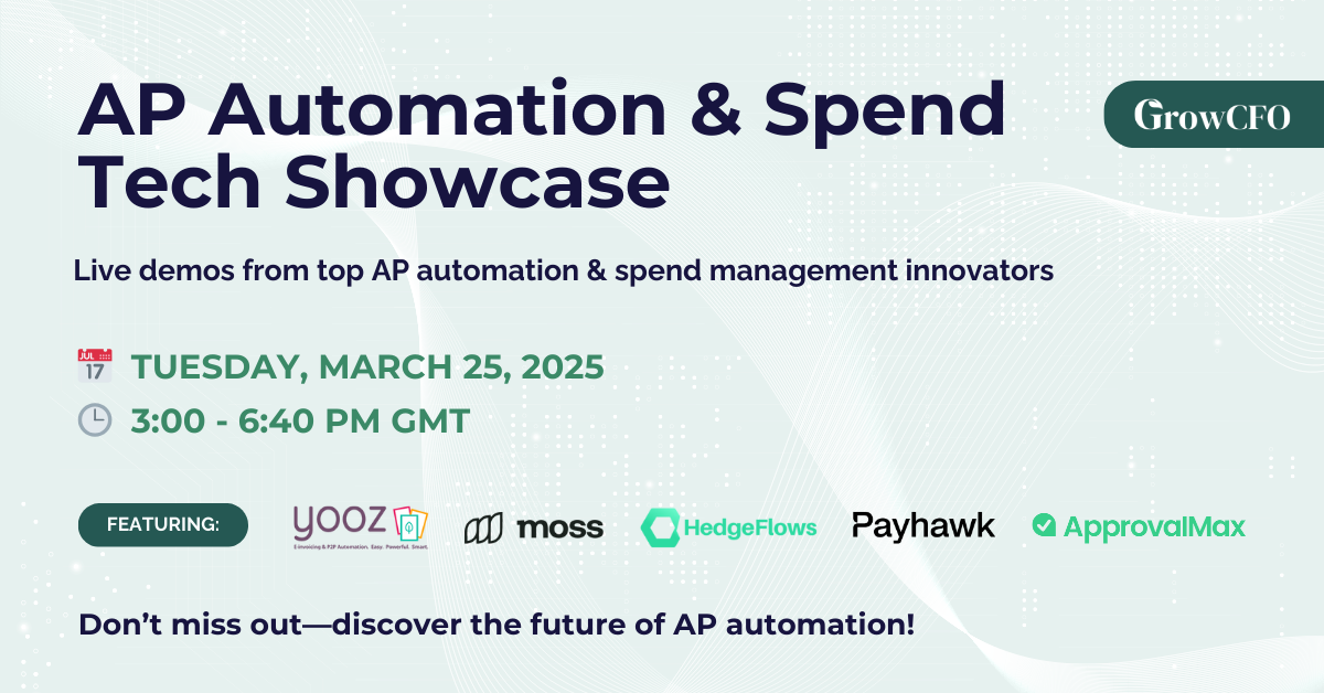 AP Automation & Spend Tech Showcase