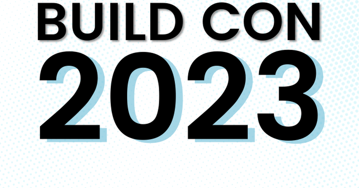 Build Con 2023