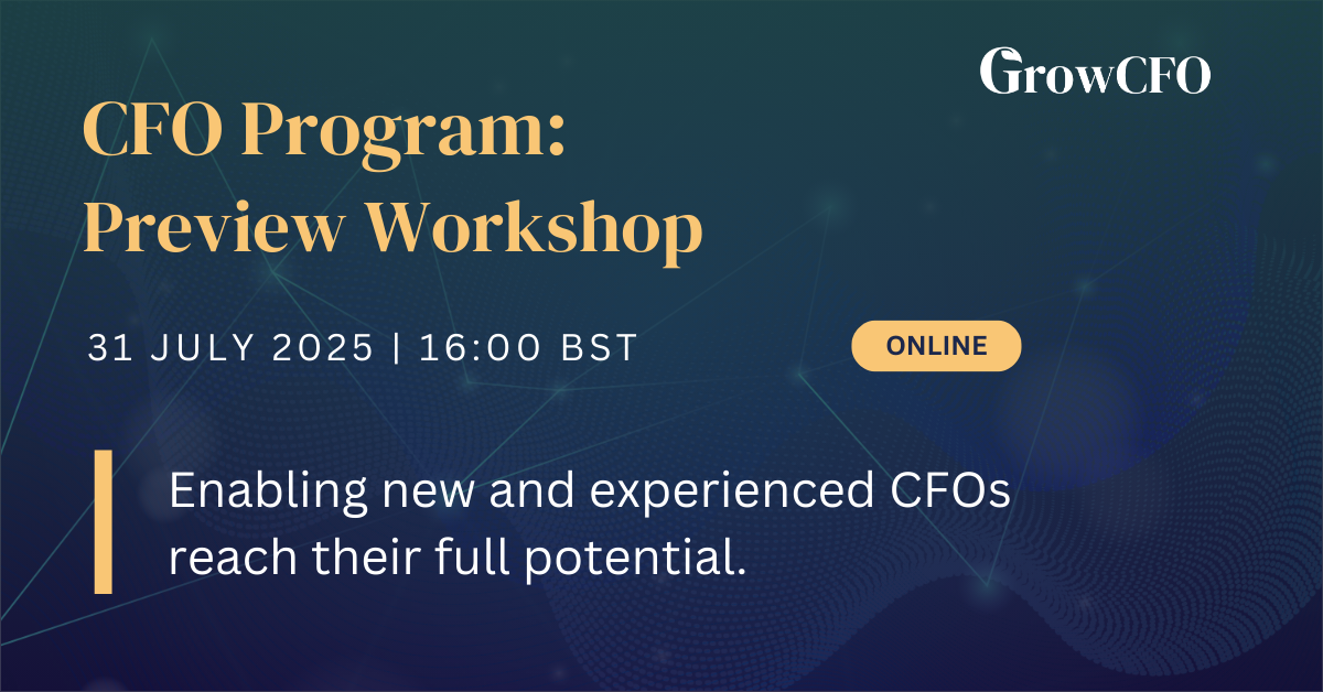 CFO Program: Preview Event 310725