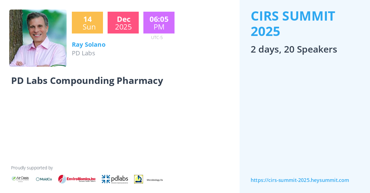 Ray Solano - CIRS SUMMIT 2025