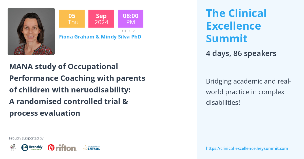 Fiona Graham - The Clinical Excellence Summit
