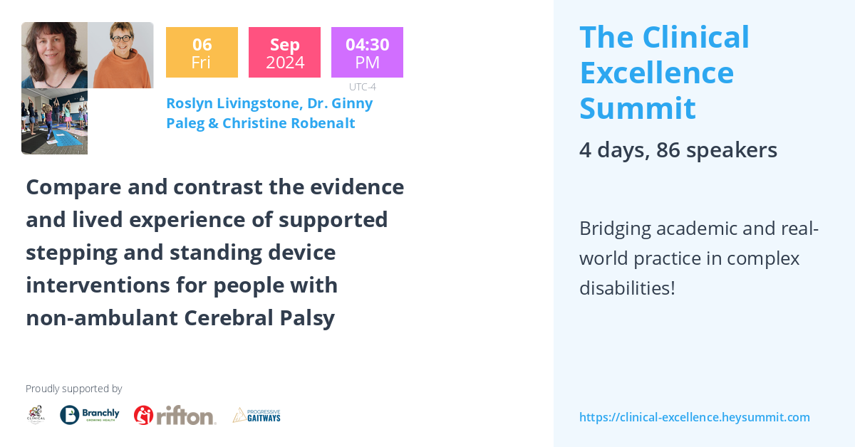 Dr. Ginny Paleg - The Clinical Excellence Summit