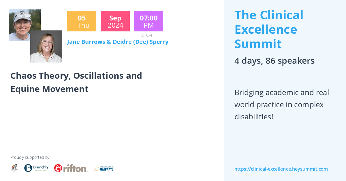 Jane Burrows - The Clinical Excellence Summit