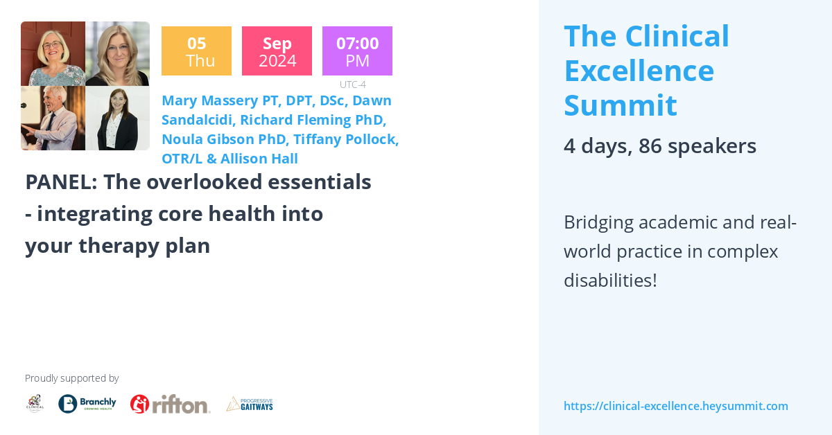 Richard Fleming PhD - The Clinical Excellence Summit