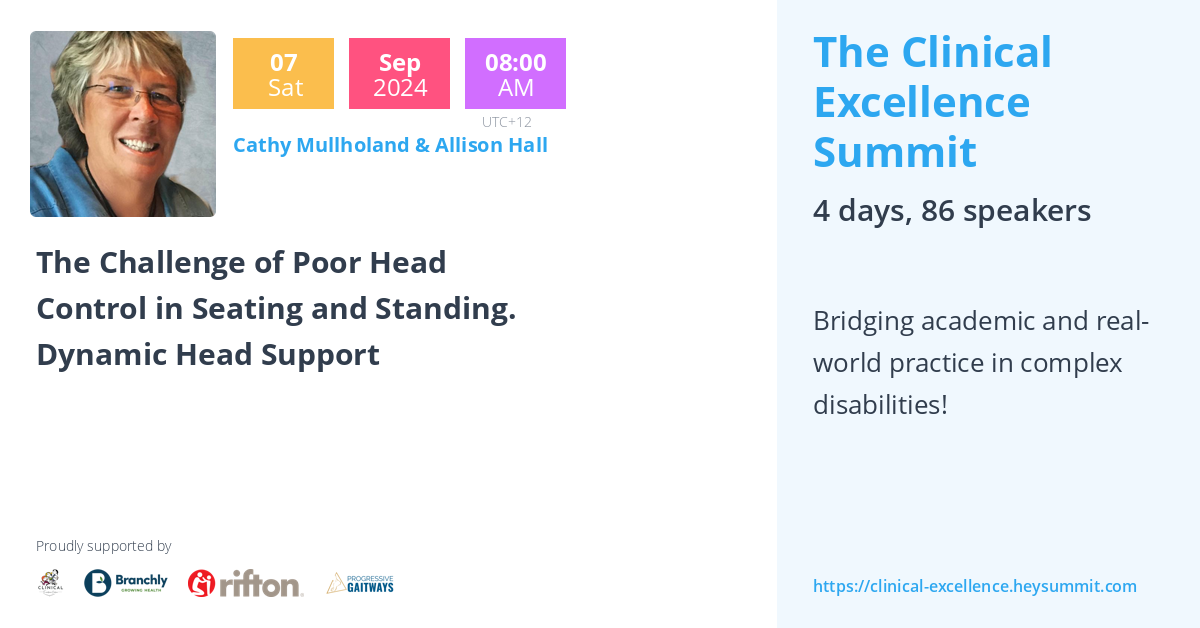 The Challenge of Poor Head Control in Seating and Standing. Dynamic ...