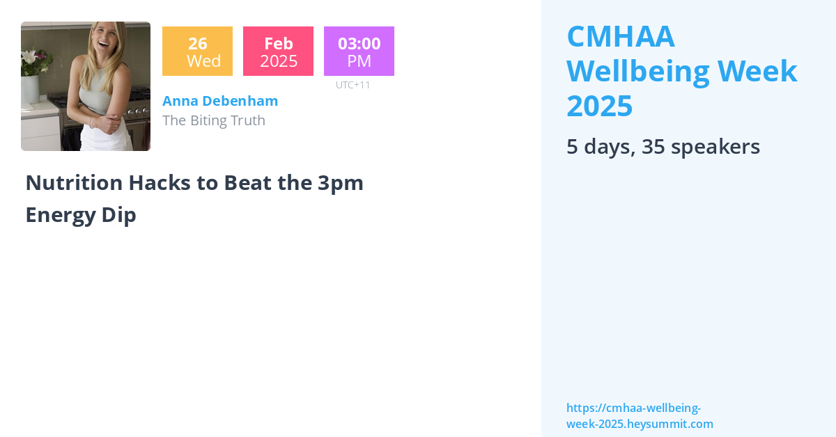 Nutrition Hacks to Beat the 3pm Energy Dip