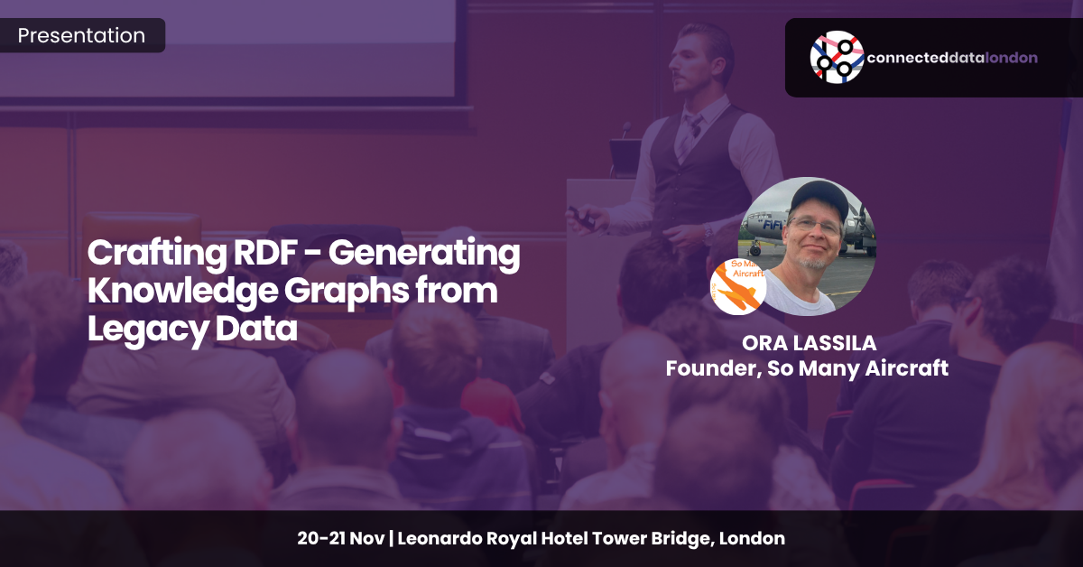 Crafting RDF - Generating Knowledge Graphs from Legacy Data