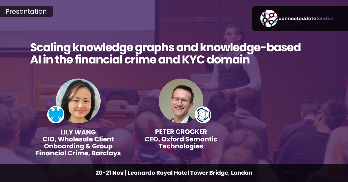 Scaling knowledge graphs and knowledge-based AI in the financial crime ...