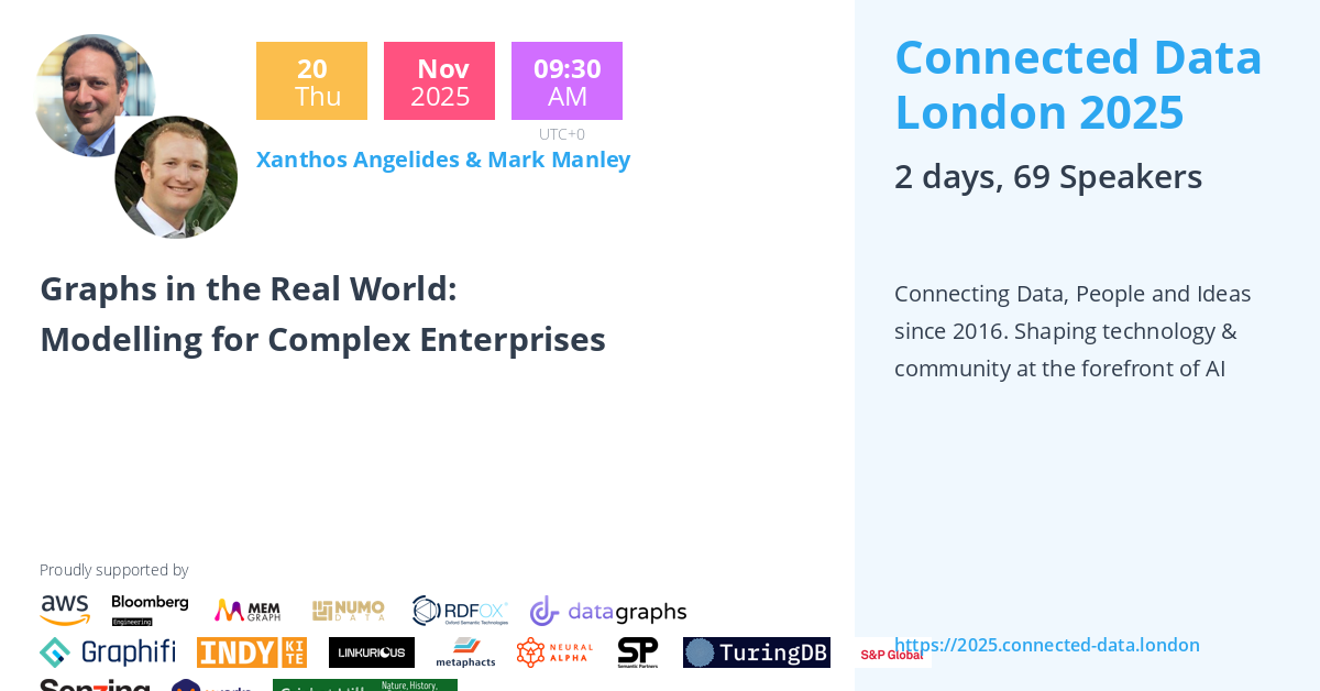 Mark Manley - Connected Data London 2025