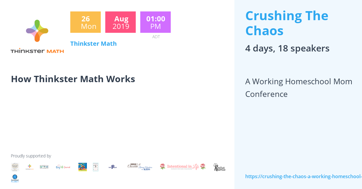 Thinkster Math - Crushing The Chaos