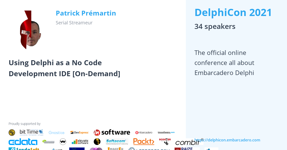 Using Delphi as a No Code Development IDE [On-Demand]