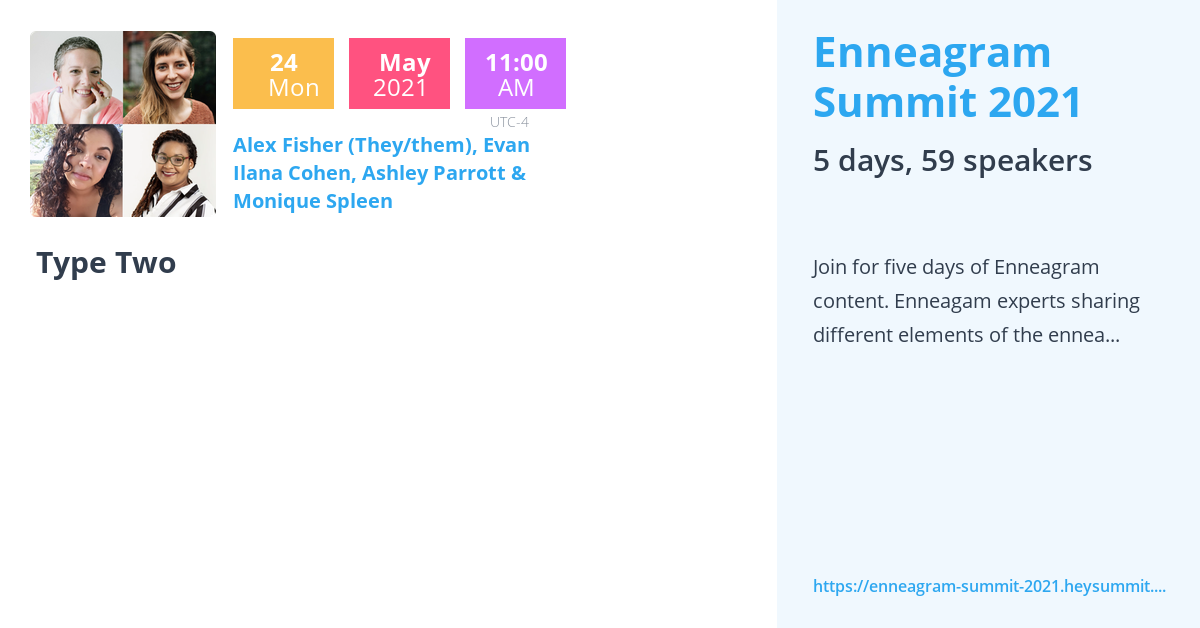 Ashley Parrott - Enneagram Summit 2021