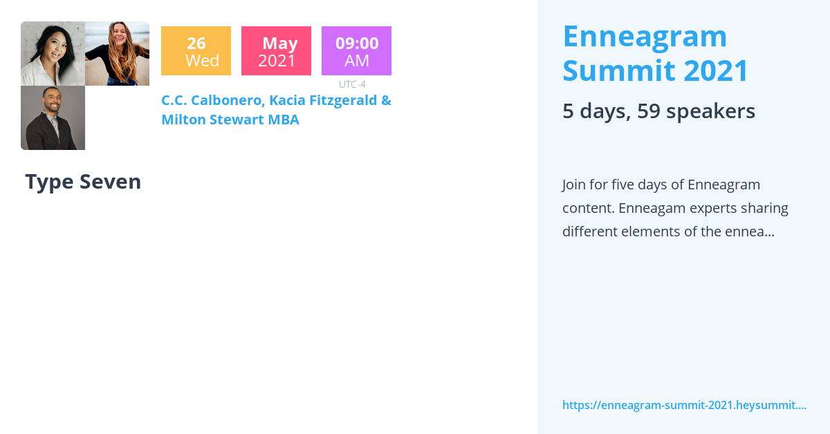 Kacia Fitzgerald - Enneagram Summit 2021