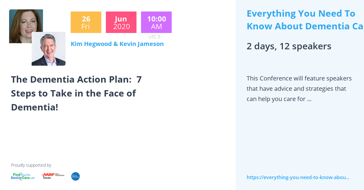 Kevin Jameson - Everything You Need To Know About Dementia Care