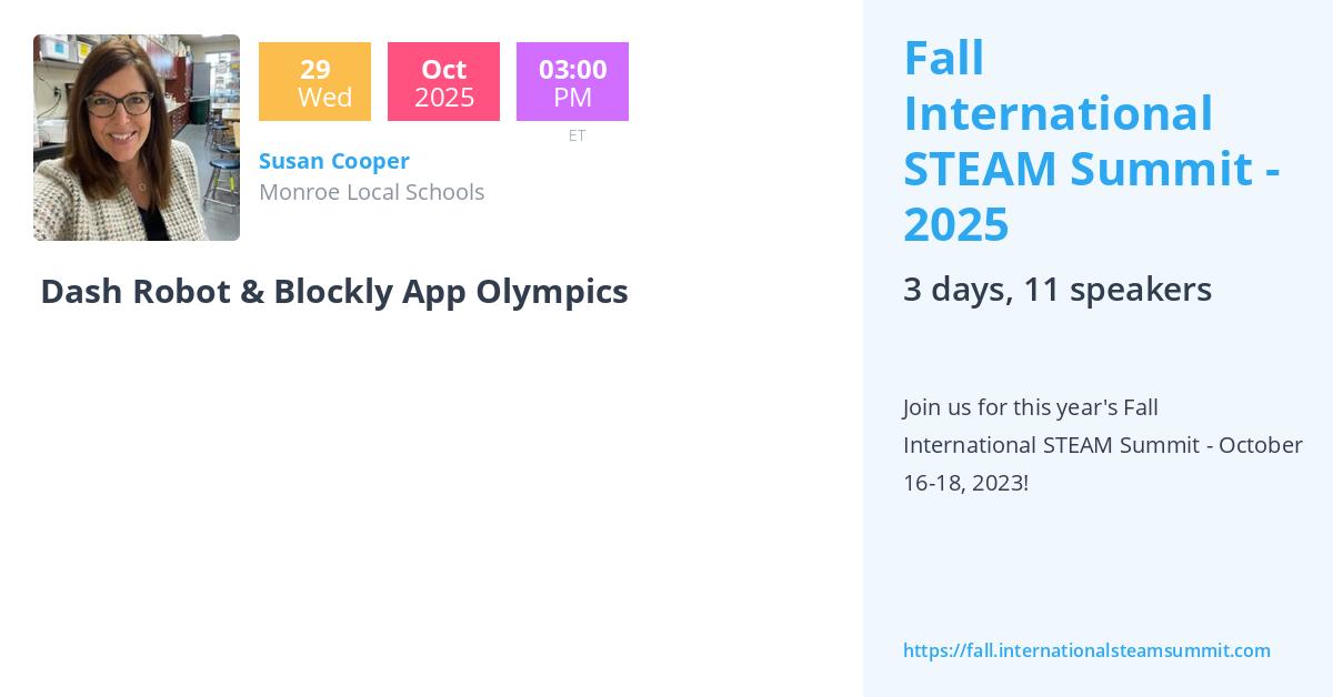 Dash Robot & Blockly App Olympics