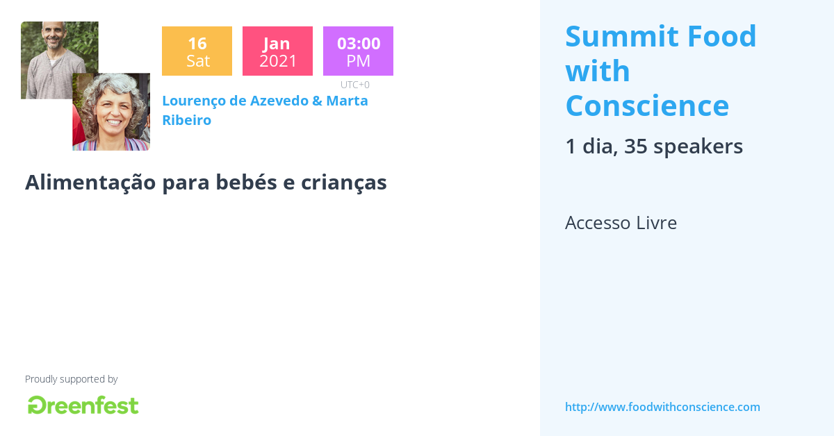 Marta Ribeiro - Summit Food with Conscience