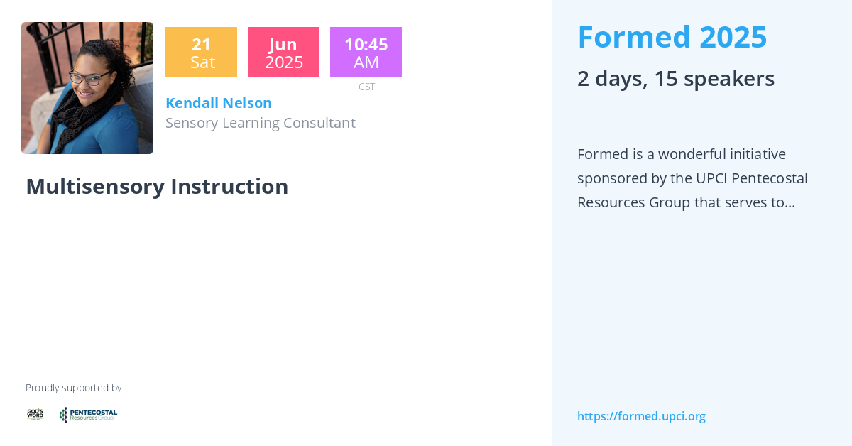 Multisensory Instruction