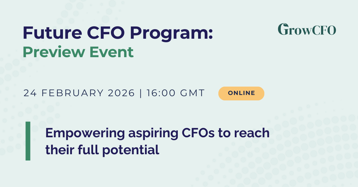 Future CFO Program: Preview Event 240226