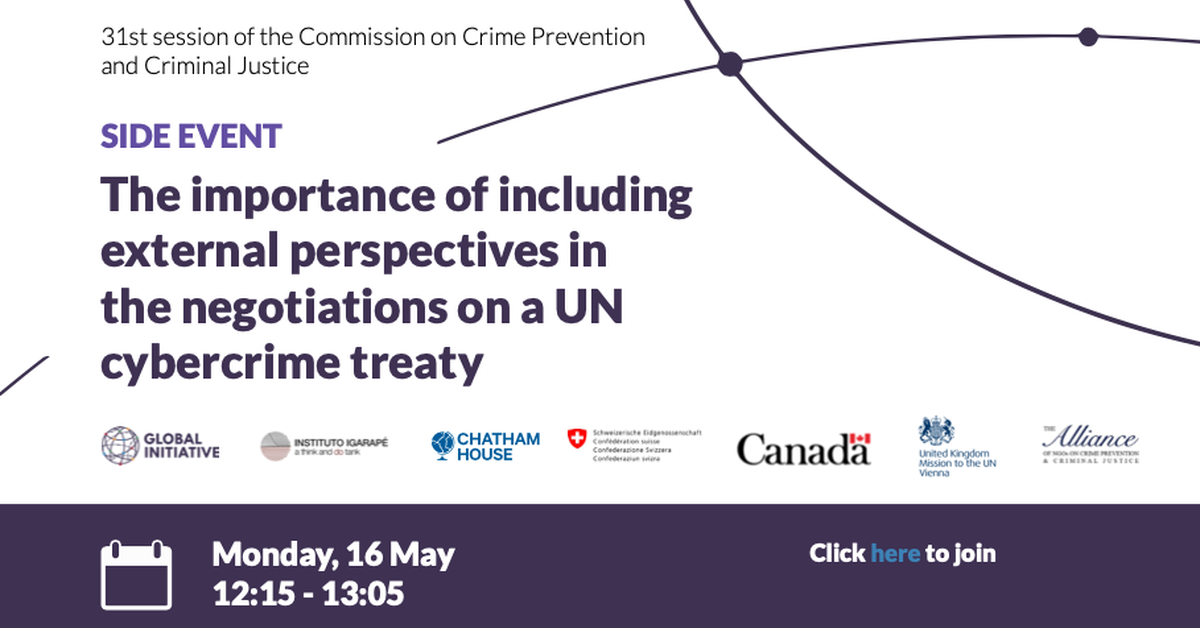 31st CCPCJ Side Event: The importance of including external ...