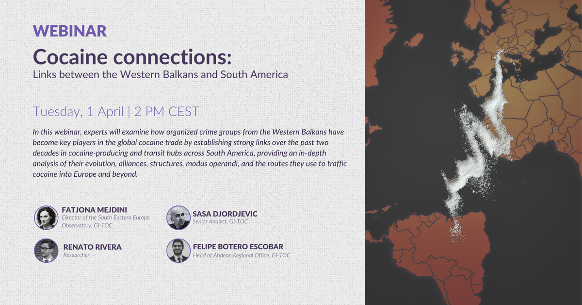 Cocaine connections: Links between the Western Balkans and South America