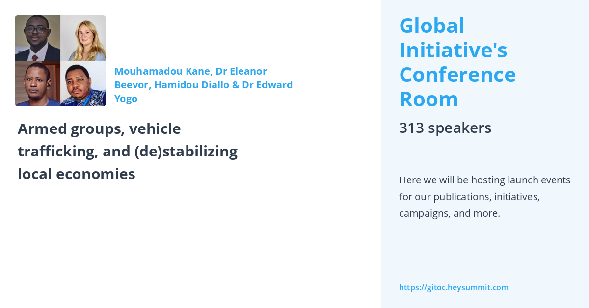 Dr Edward Yogo - Global Initiative's Conference Room