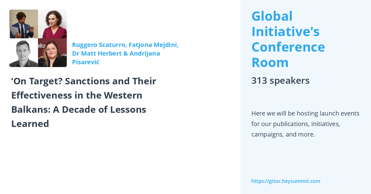 Dr Matt Herbert - Global Initiative's Conference Room