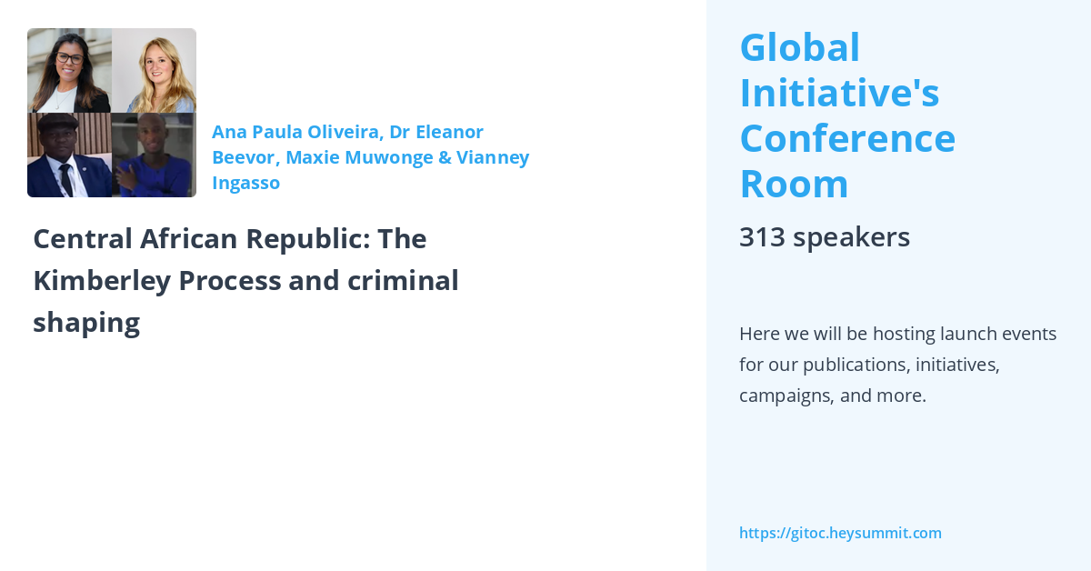 Maxie Muwonge - Global Initiative's Conference Room