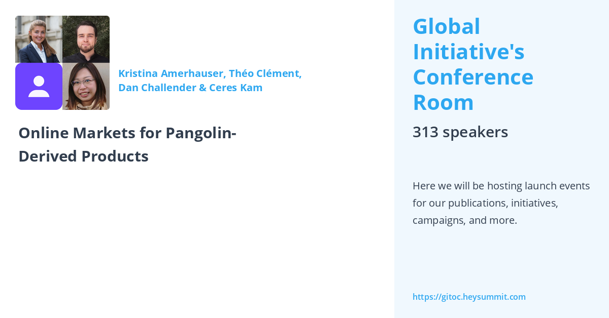 Théo Clément - Global Initiative's Conference Room