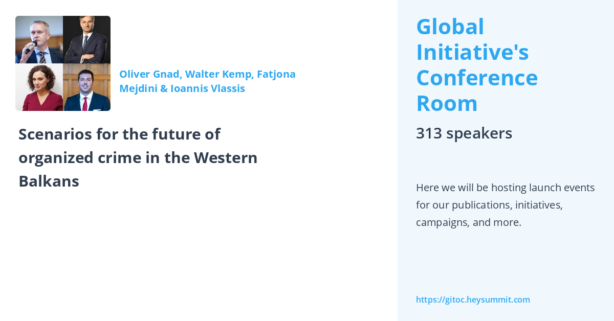 Walter Kemp - Global Initiative's Conference Room