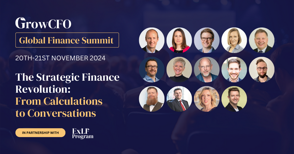 Global Finance Summit: The Strategic Finance Revolution: From ...