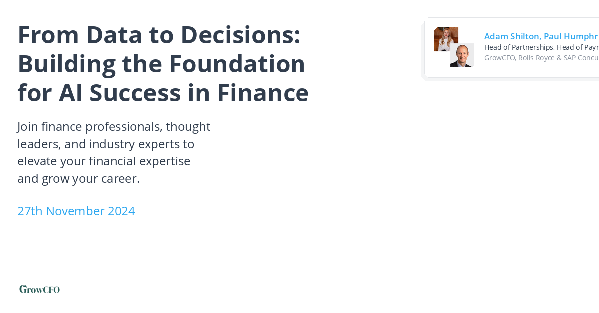 From Data to Decisions: Building the Foundation for AI Success in ...