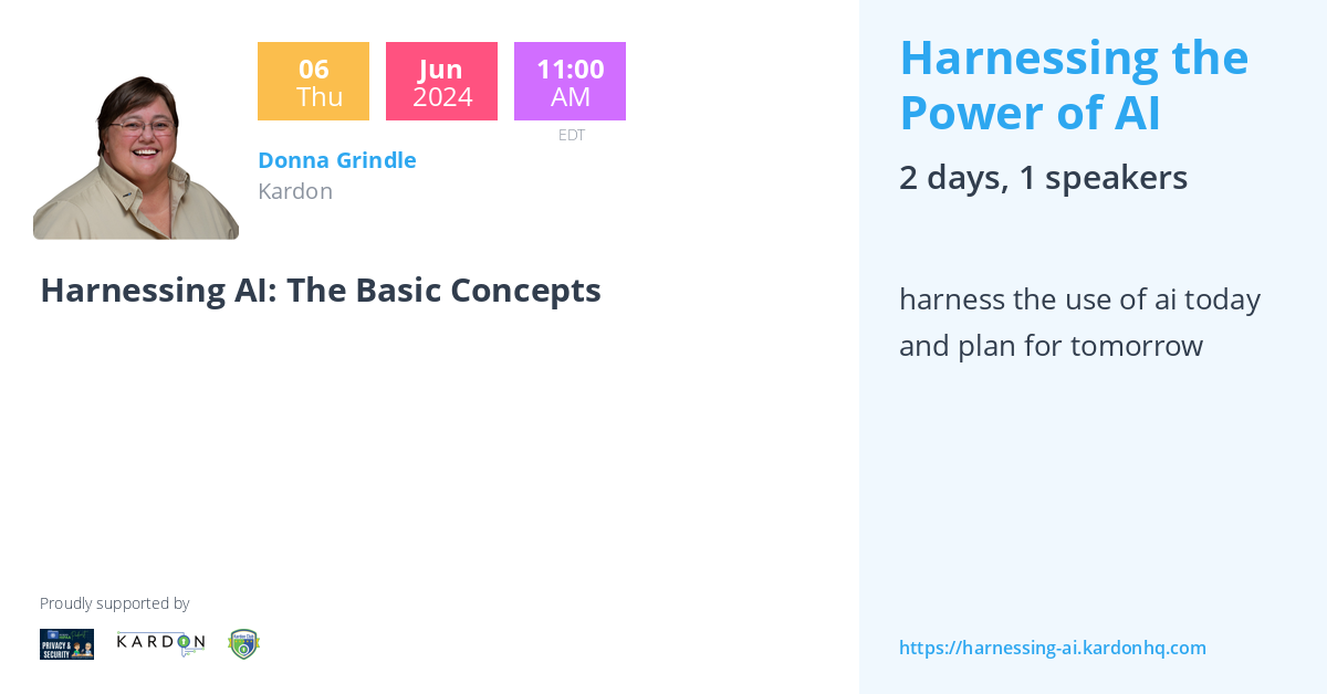 Harnessing AI: The Basic Concepts