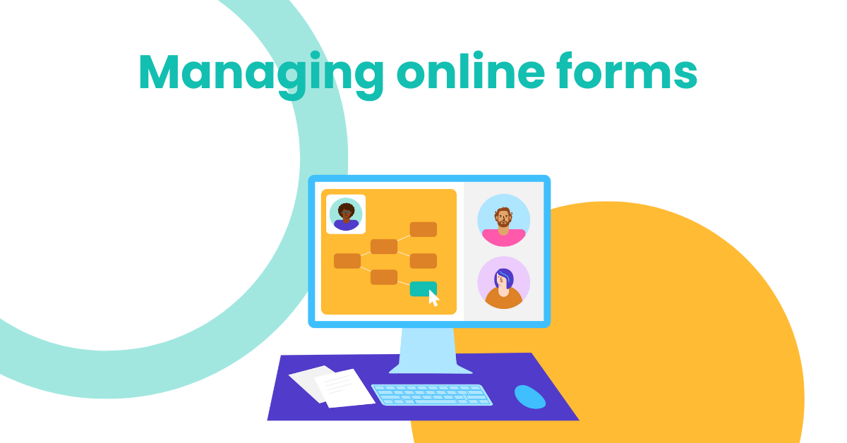 Managing online forms